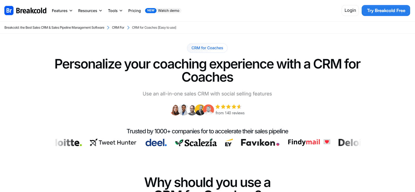 19 Best CRMs For Coaches - Switch On Business