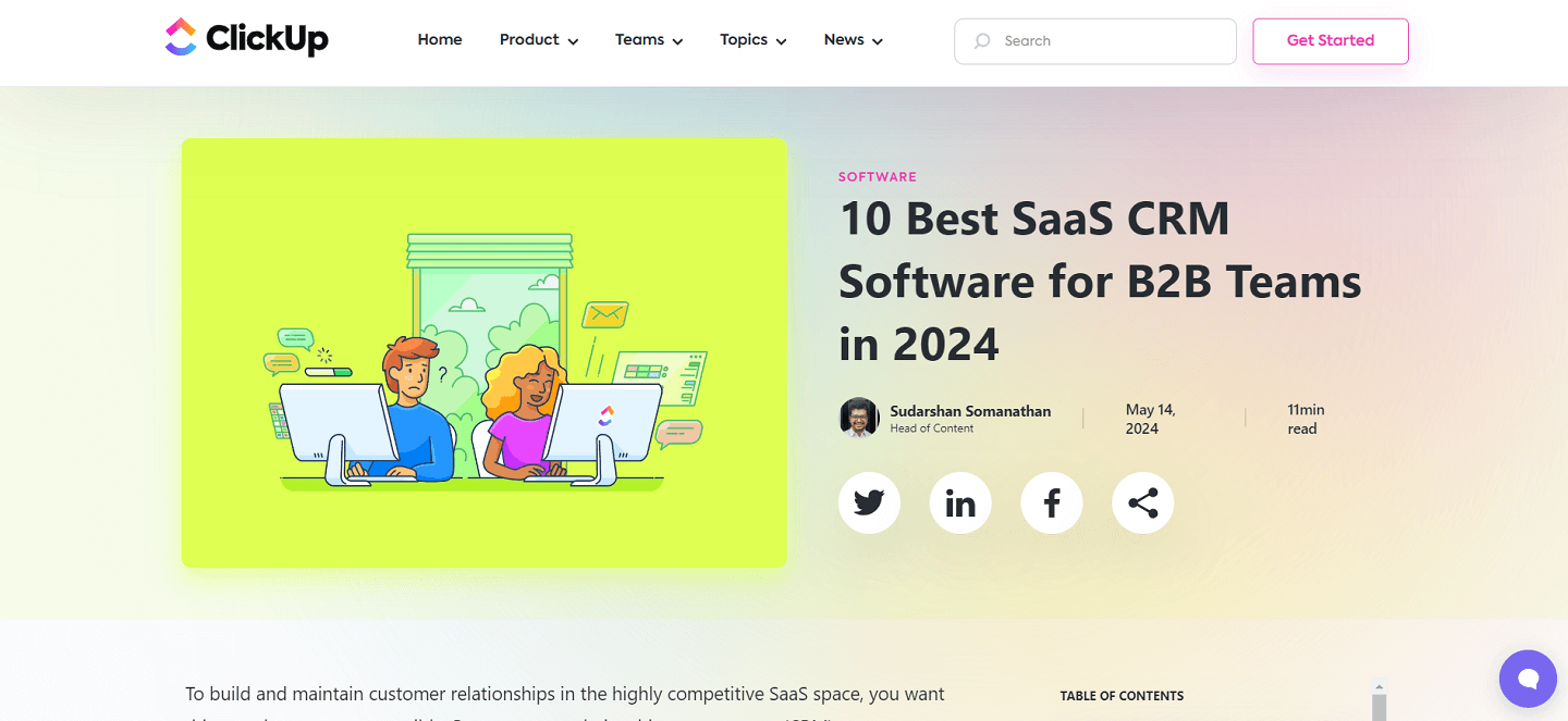 29 Best CRMs For SaaS - Switch On Business