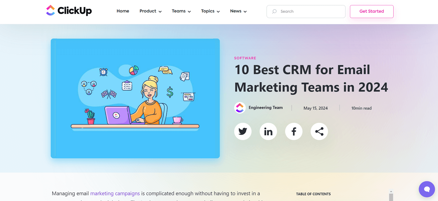 28 Best CRMs For Email Marketing - Switch On Business