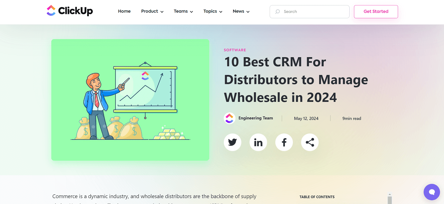 15 Best CRMs For Wholesalers & Distributors