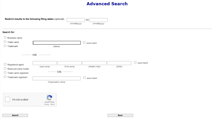 Colorado (CO) Secretary of State (SOS) LLC & Business Search
