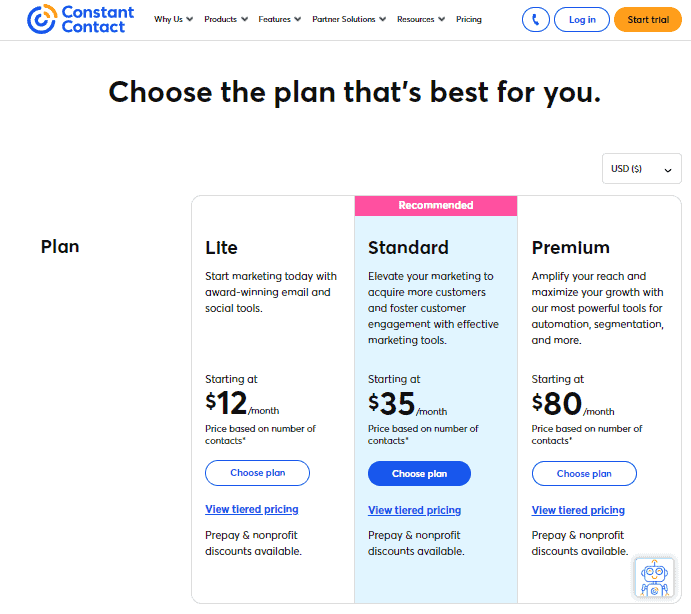 Constant Contact User Reviews & Pricing For 2025 - Switch On Business
