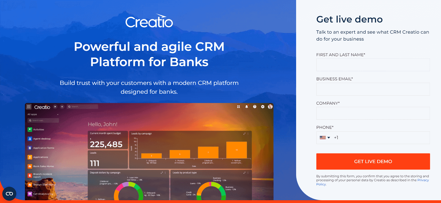 20 Best CRMs For Banks - Switch On Business