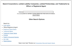 Florida (FL) Secretary of State (SOS) LLC & Business Search