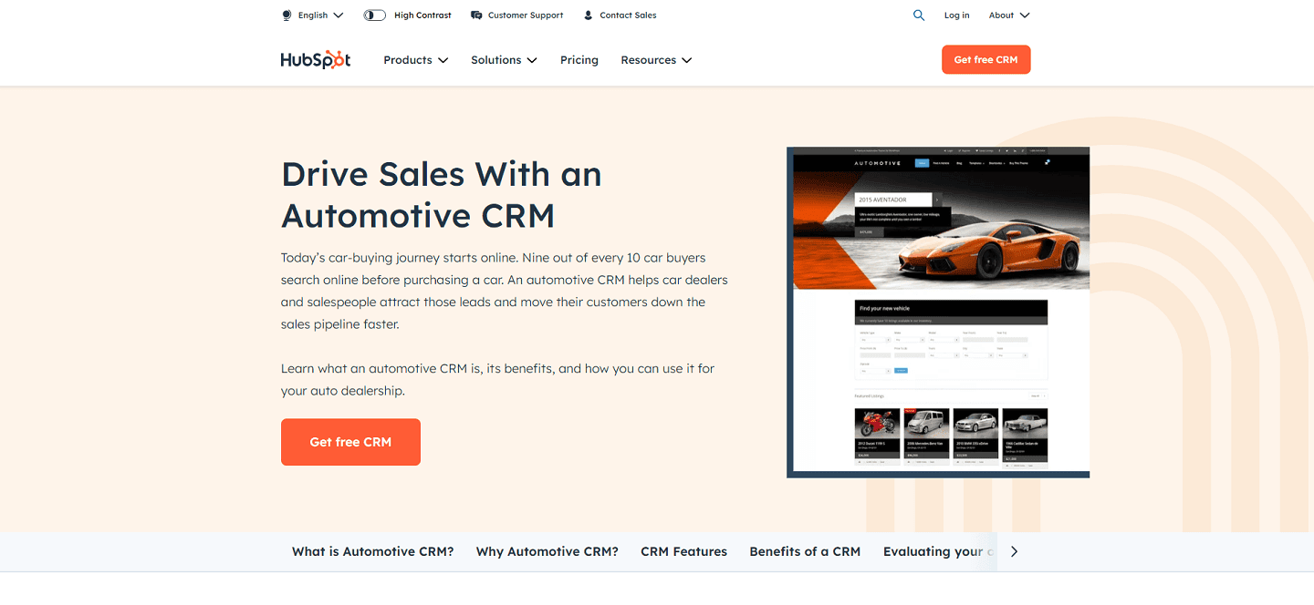 11 Best CRMs For Car & Auto Dealerships - Switch On Business