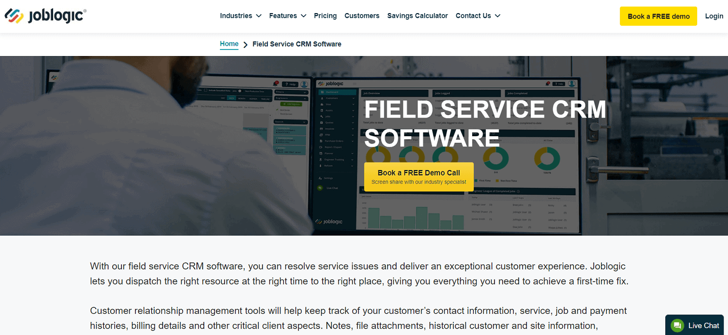 13 Best CRMs For Field Service - Switch On Business