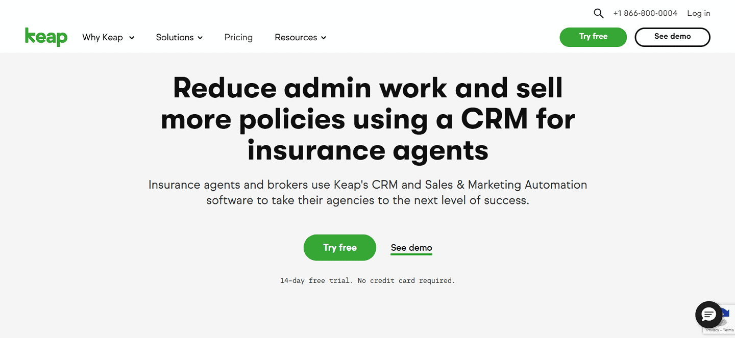27 Best CRMs For Insurance Agents - Switch On Business