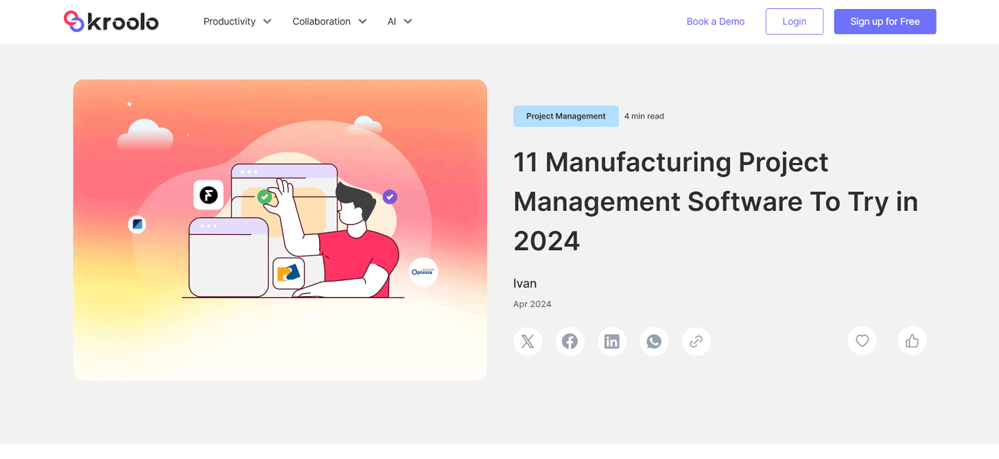 32 Best Manufacturing Project Management Software 2025: Full List ...