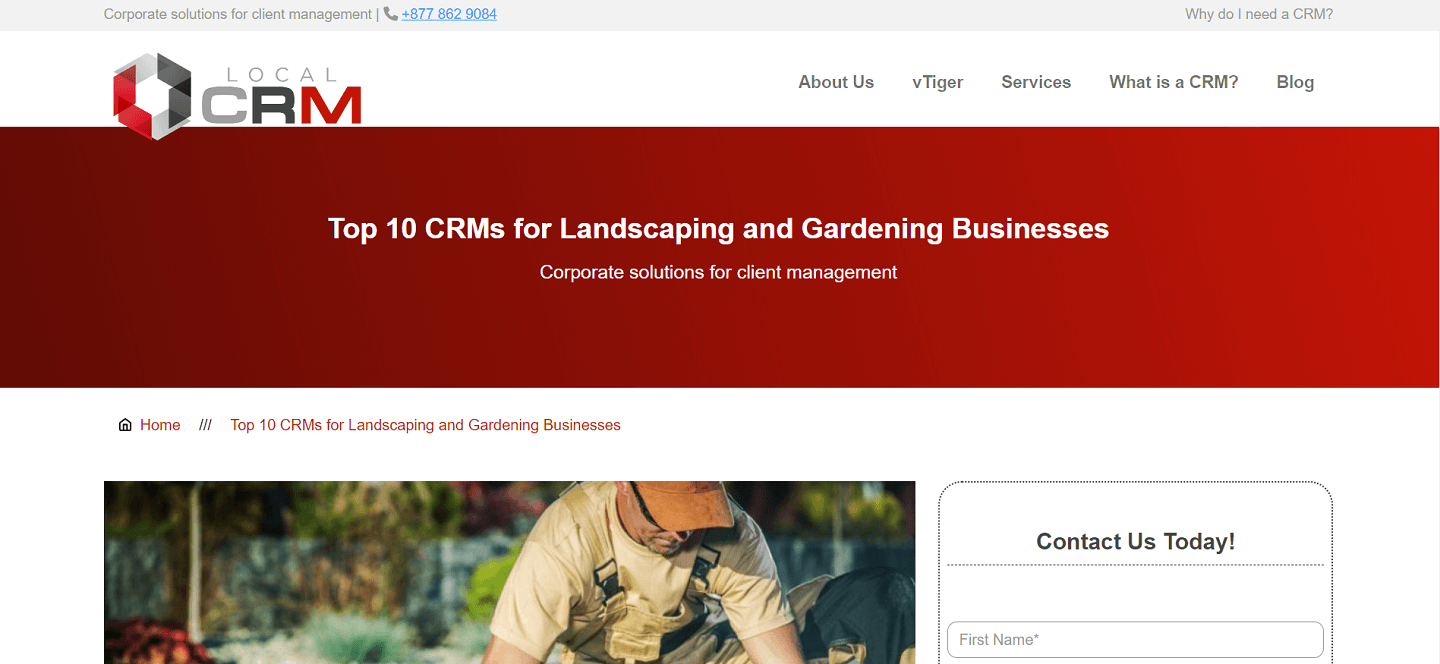 11 Best CRMs For Landscapers - Switch On Business