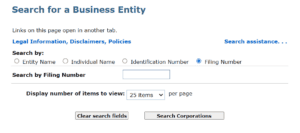 Massachusetts (MA) Secretary of State (SOS) LLC & Business Search