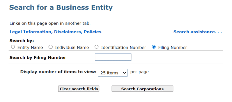 Massachusetts (MA) Secretary of State (SOS) LLC & Business Search