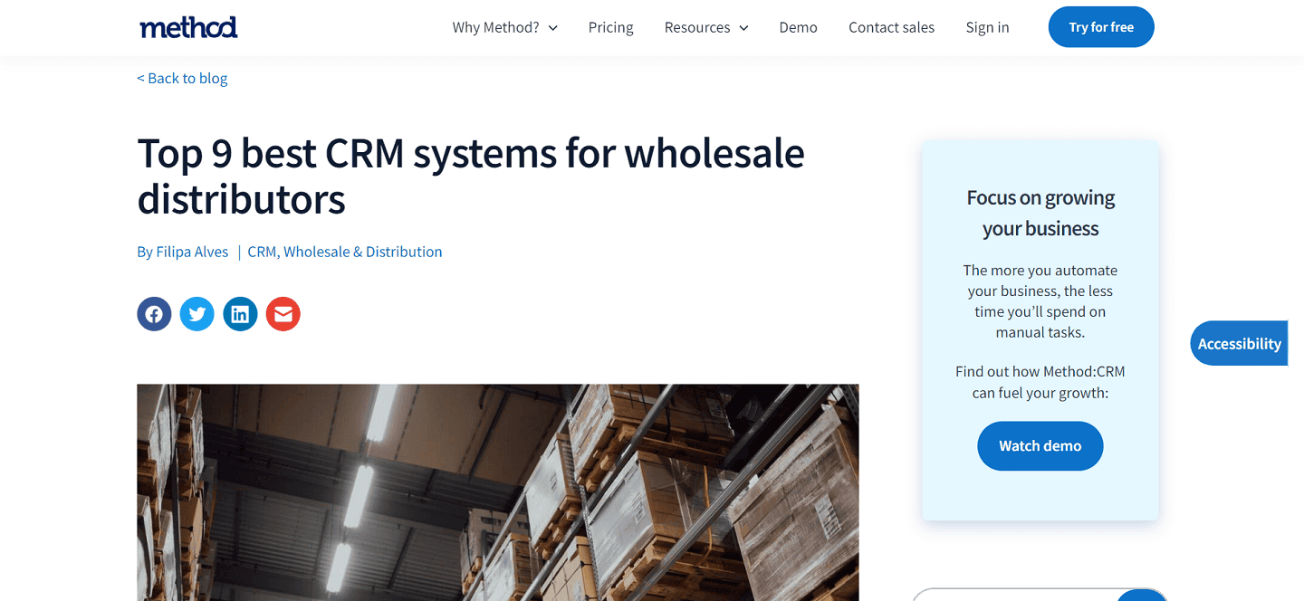 15 Best CRMs For Wholesalers & Distributors