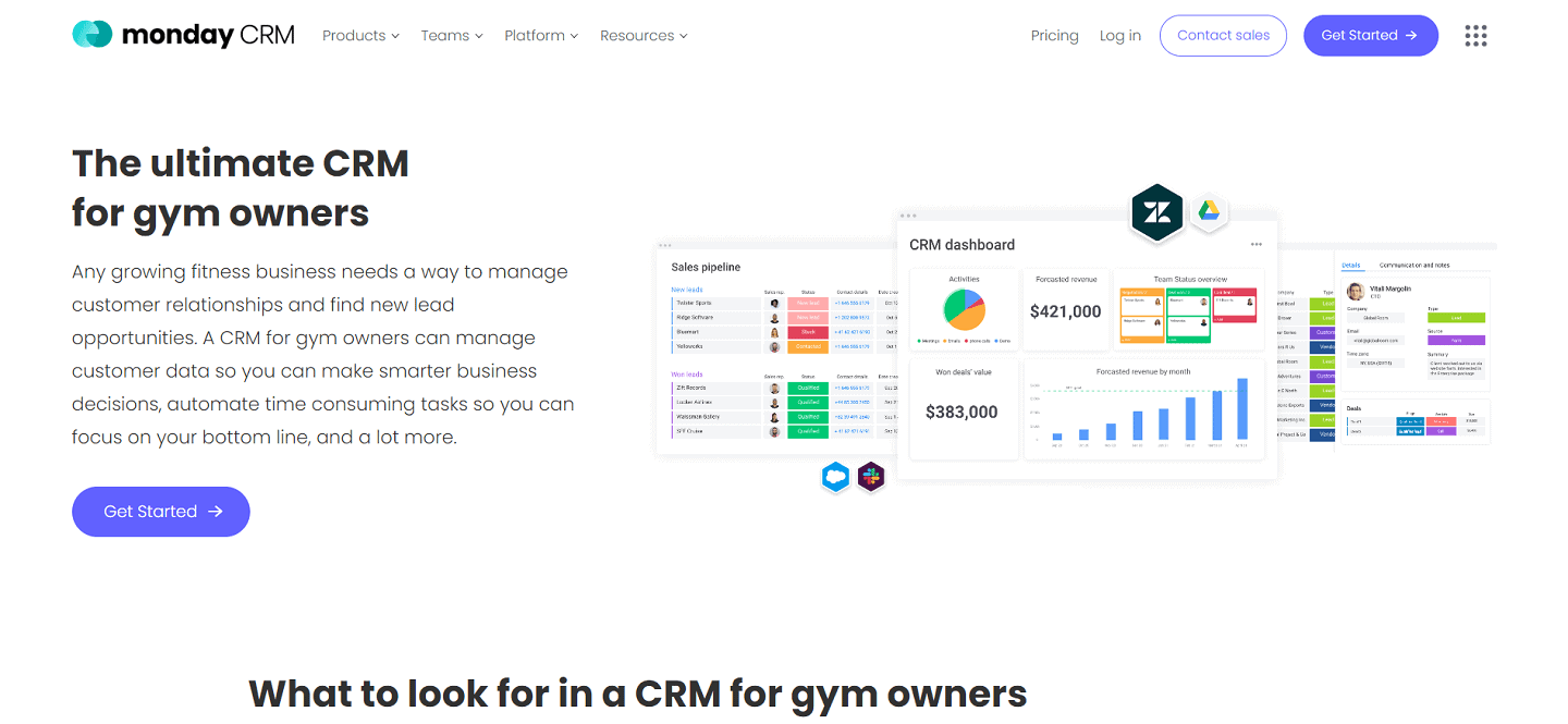 12 Best CRMs For Gyms - Switch On Business