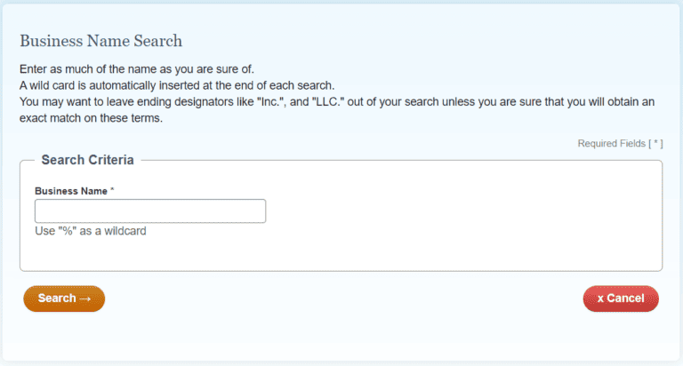 New Jersey (NJ) Secretary of State (SOS) LLC & Business Search