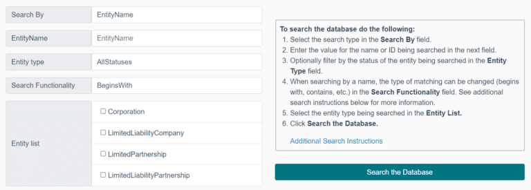 New York (NY) Secretary of State (SOS) LLC & Business Search