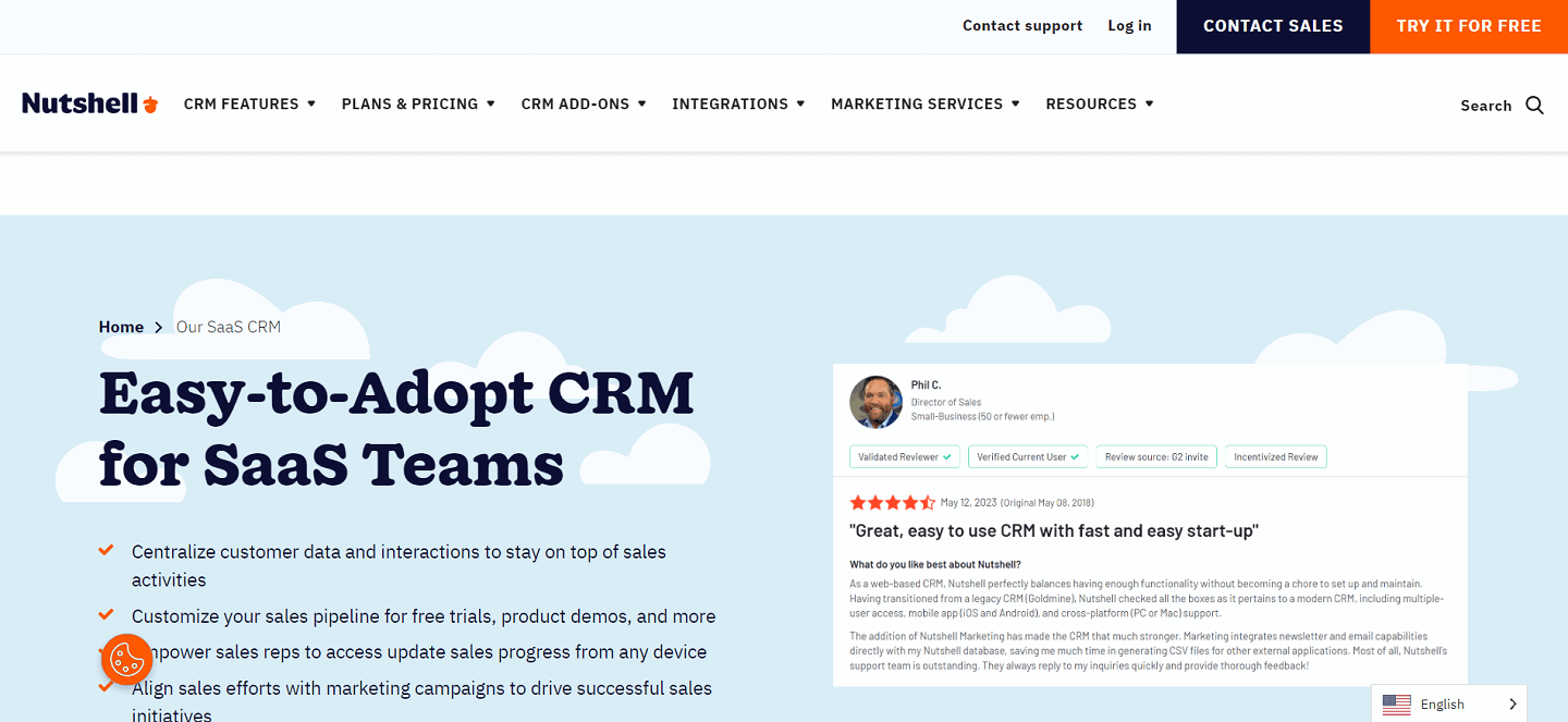 29 Best CRMs For SaaS - Switch On Business