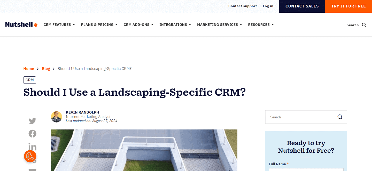 11 Best CRMs For Landscapers - Switch On Business