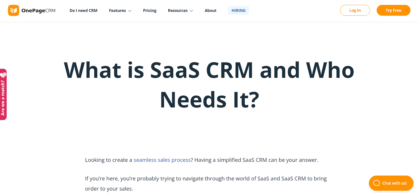 29 Best CRMs For SaaS - Switch On Business