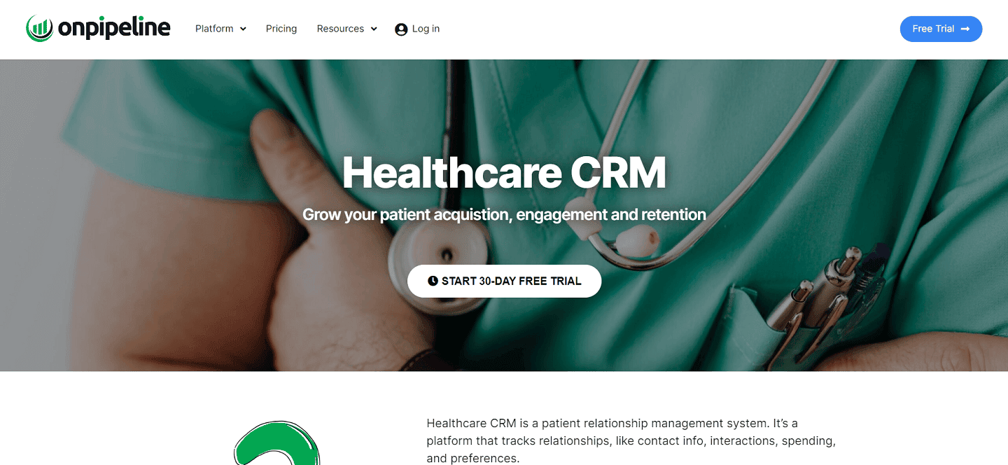 26 Best CRMs For Healthcare Providers - Switch On Business