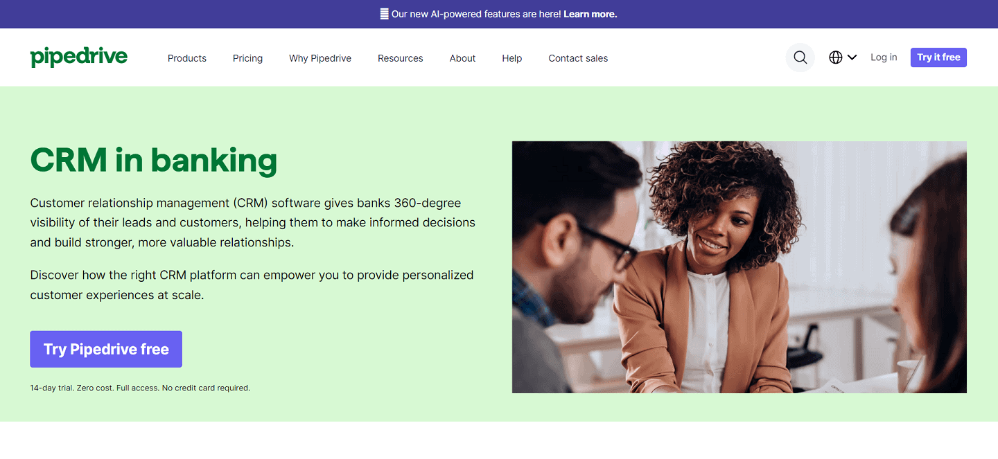 20 Best CRMs For Banks - Switch On Business