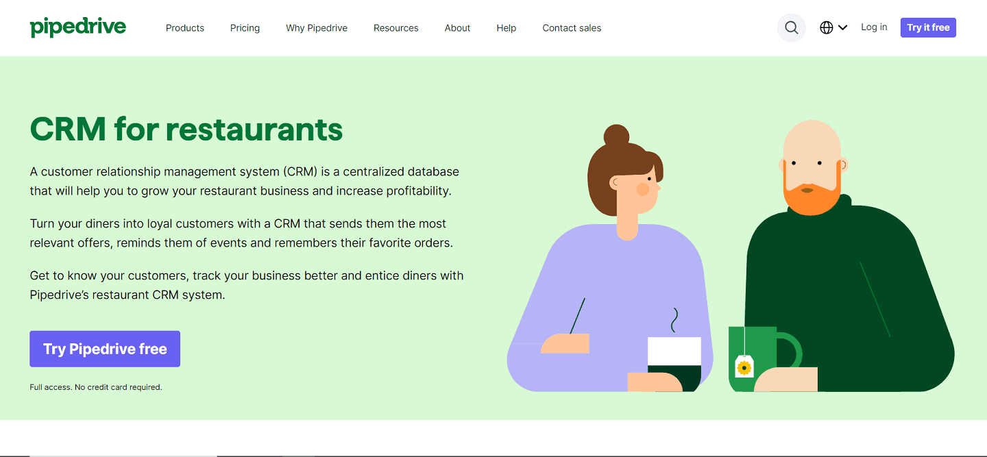 16 Best CRMs For Restaurants - Switch On Business