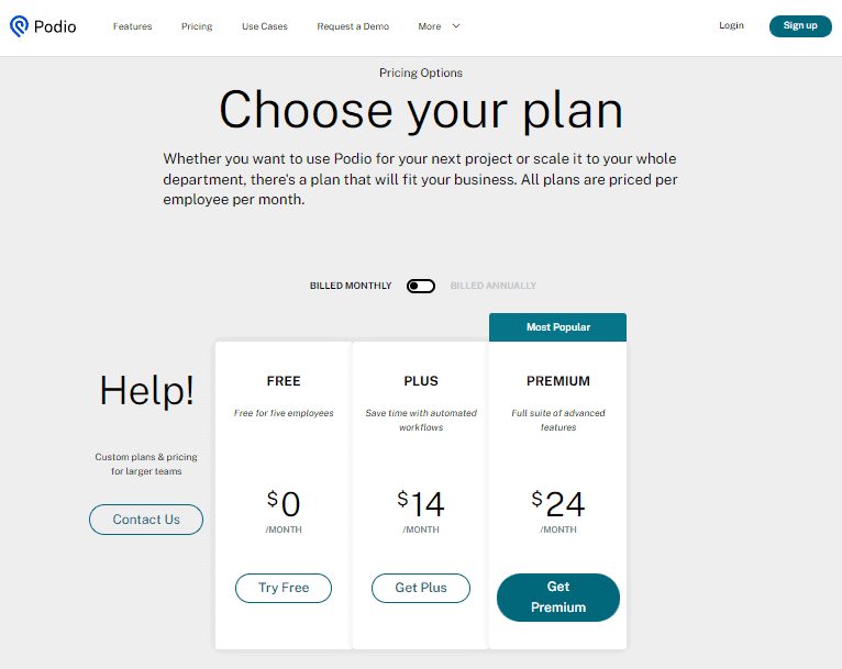 Podio User Reviews & Pricing For 2025 - Switch On Business