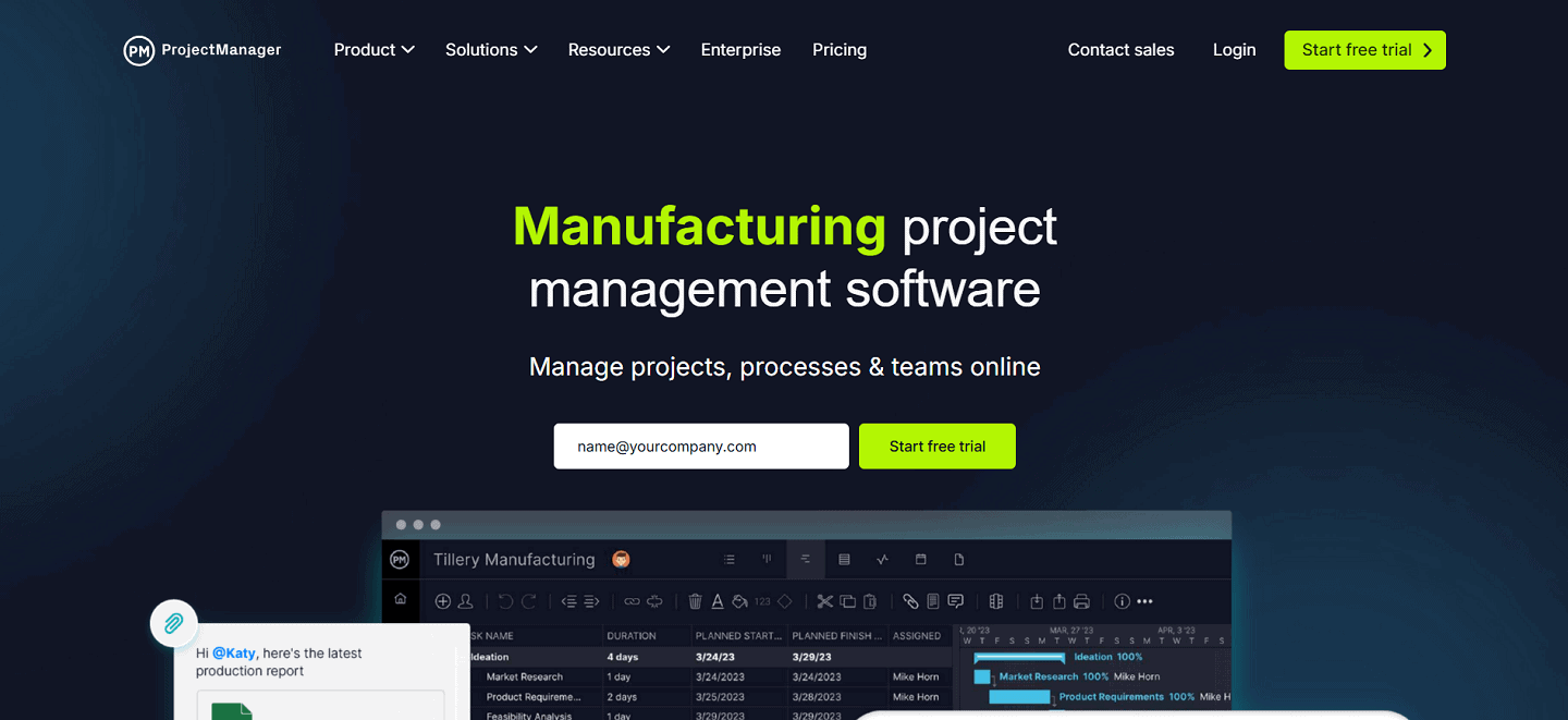 32 Best Manufacturing Project Management Software 2025: Full List ...