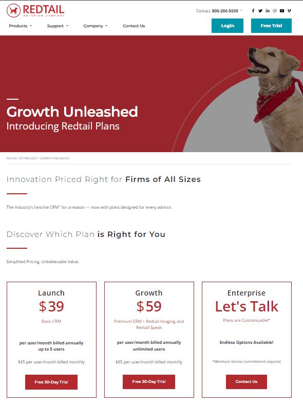 Redtail crm User Reviews & Pricing For 2025 - Switch On Business