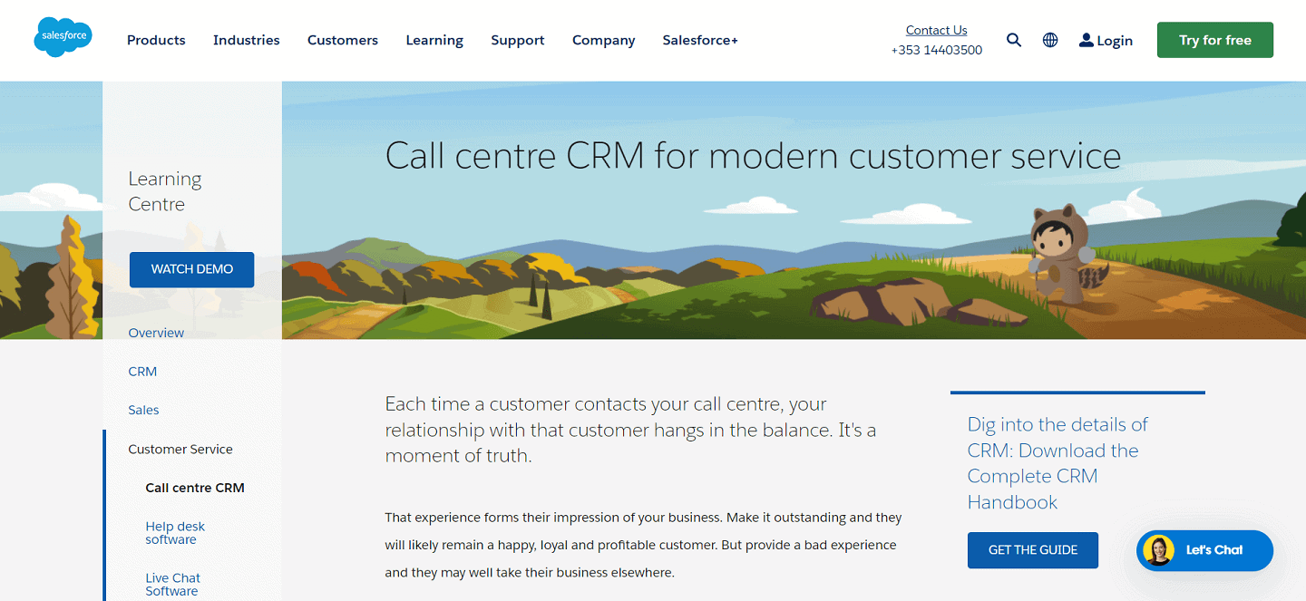 16 Best CRMs For Call Centers - Switch On Business