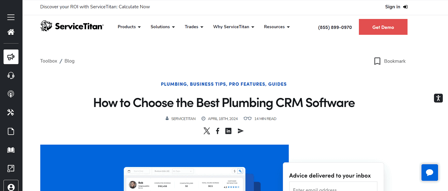 10 Best CRMs For Plumbers - Switch On Business