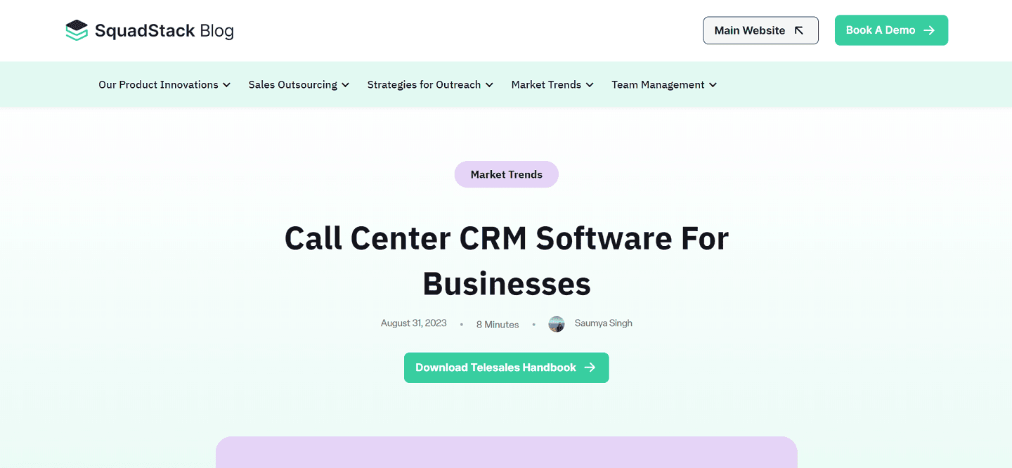 16 Best CRMs For Call Centers - Switch On Business