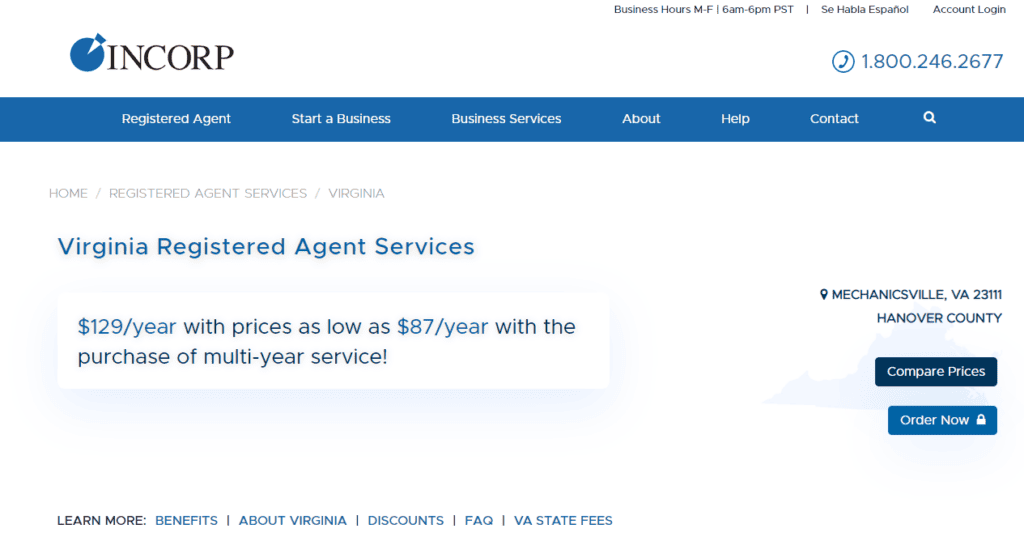 11 Best Virginia (VA) Registered Agent Services: 2024 Reviews