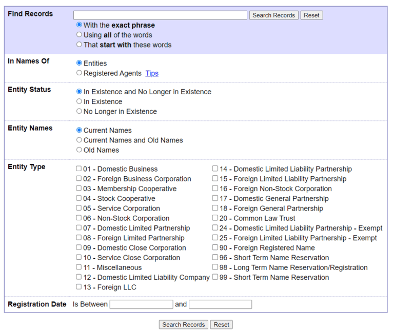 Wisconsin (WI) Secretary of State (SOS) LLC & Business Search - Switch ...