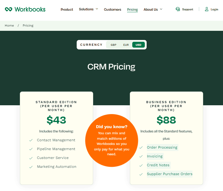 Workbooks User Reviews & Pricing For 2025 - Switch On Business
